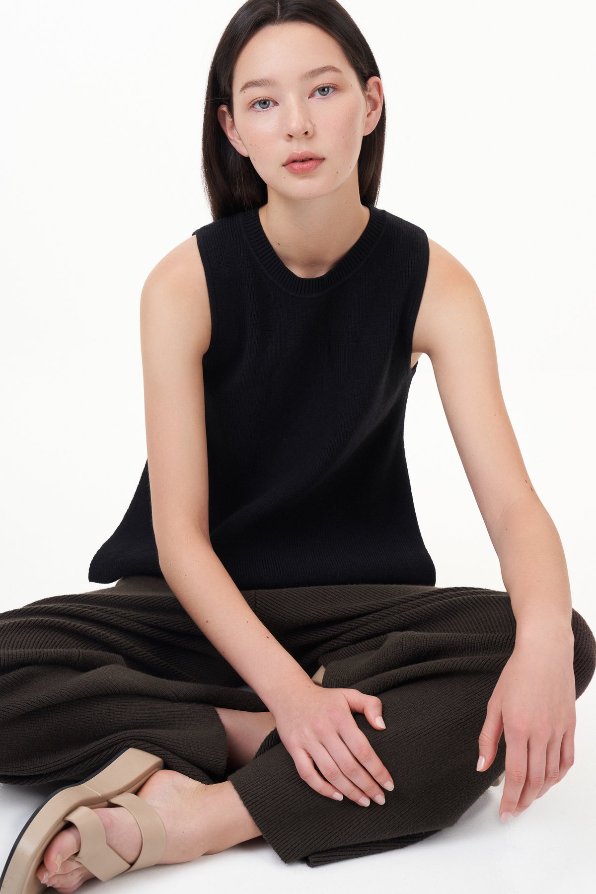 Niko Knitted Sleeveless Top | The Closet Lover Niko Knitted Sleeveless Top | The Closet Lover